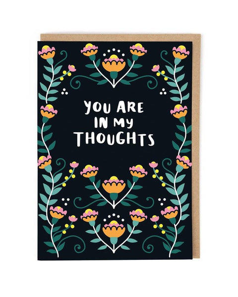 You Are In My Thoughts - Empathy Card – Brandland