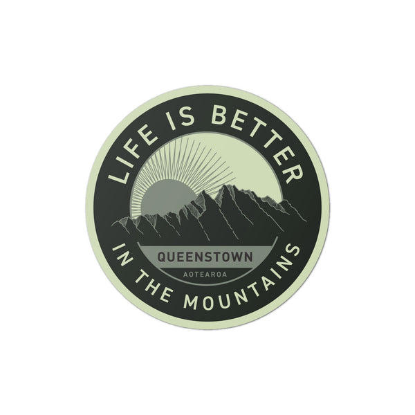 Life is Better Stickers - Green – Brandland